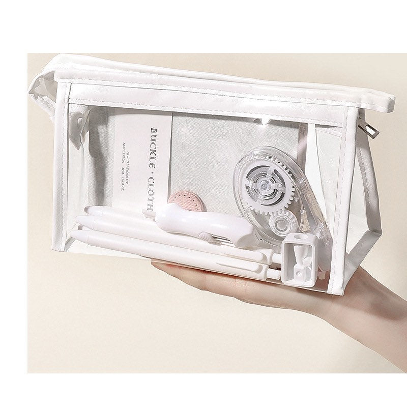 Cute Clear Transparent Pen Pouch – ChocoStationery